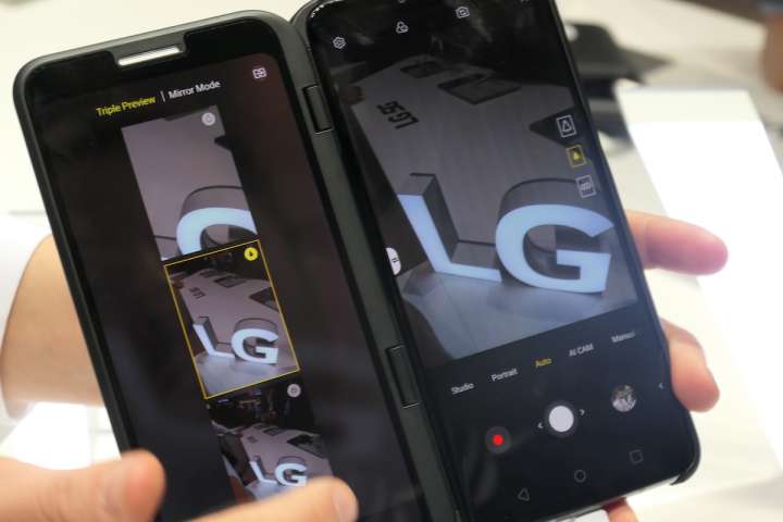 2画面、5カメラ、触れずに操作…。最先端を突き進むLGの最新スマホ【MWC19】 | ＆GP - Part 2
