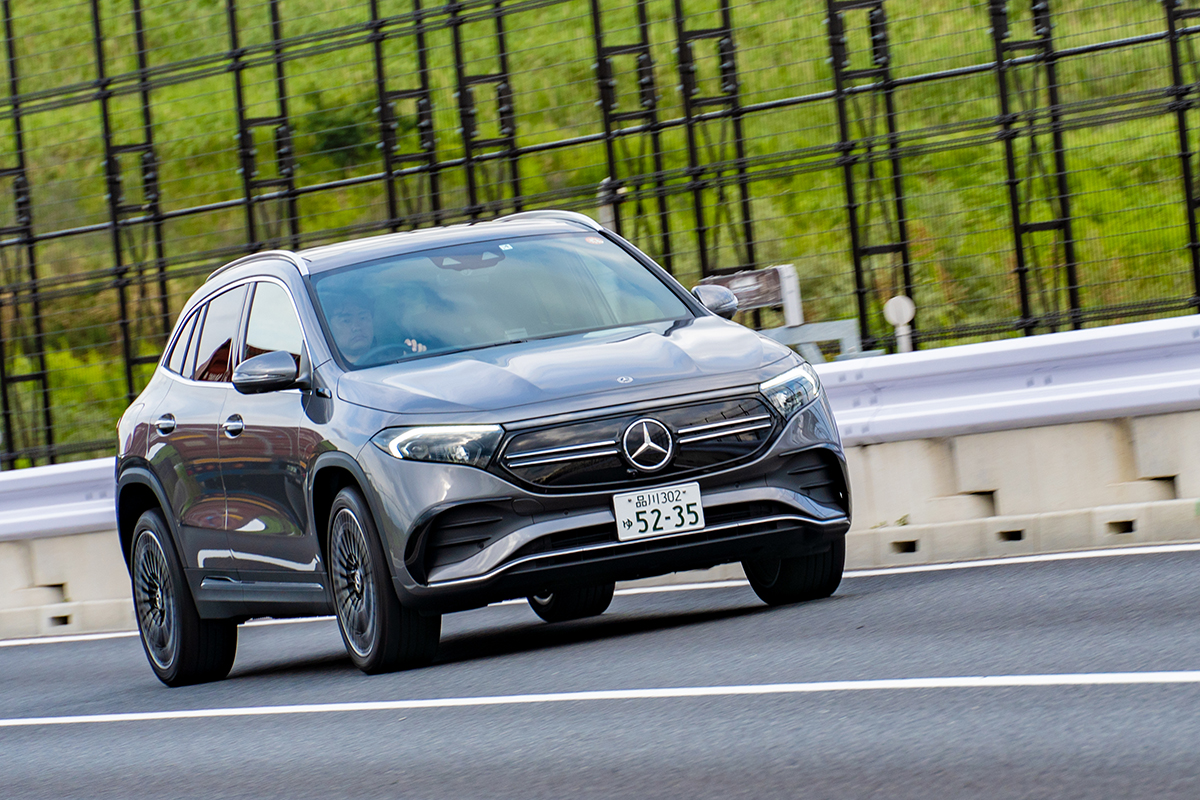 乗り心地はEV随一！メルセデス「EQA」は422kmの航続距離と加速感も魅力です | ＆GP - Part 2