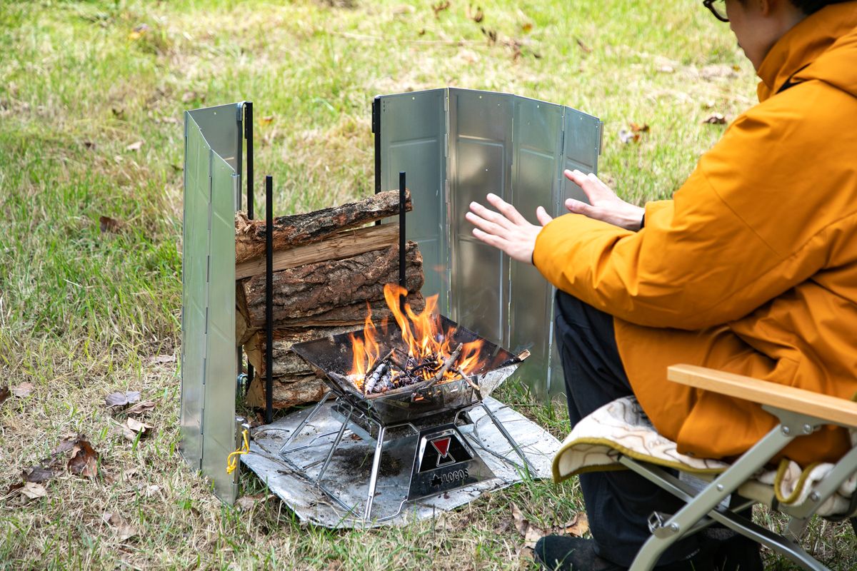 これぞアイデア商品！風防になり薪の乾燥もできるONOE「ファイアウッドストッカー」 | ＆GP - Part 2